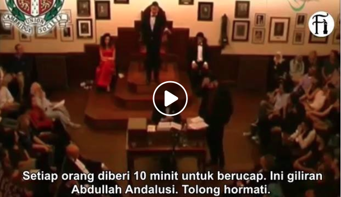 MDI News: Abdullah al Andalusi’s Cambridge Union debate on “Is Islam a ...